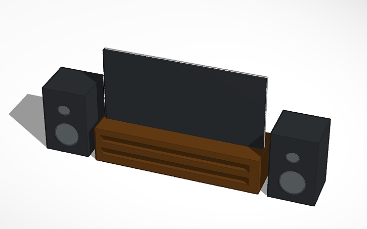 3D design TV - Tinkercad