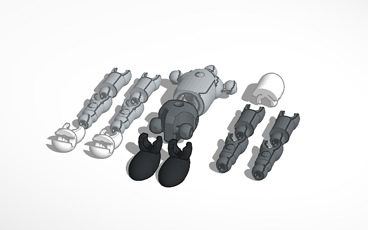 3D design Action Figure Base - Tinkercad