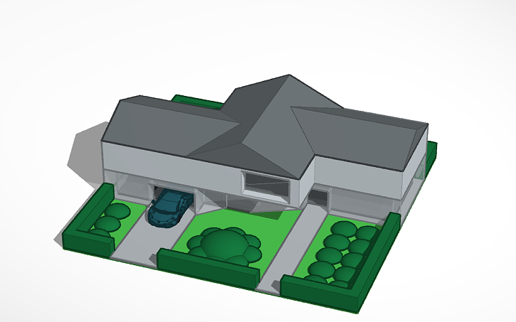 3D design House of the Future - Tinkercad