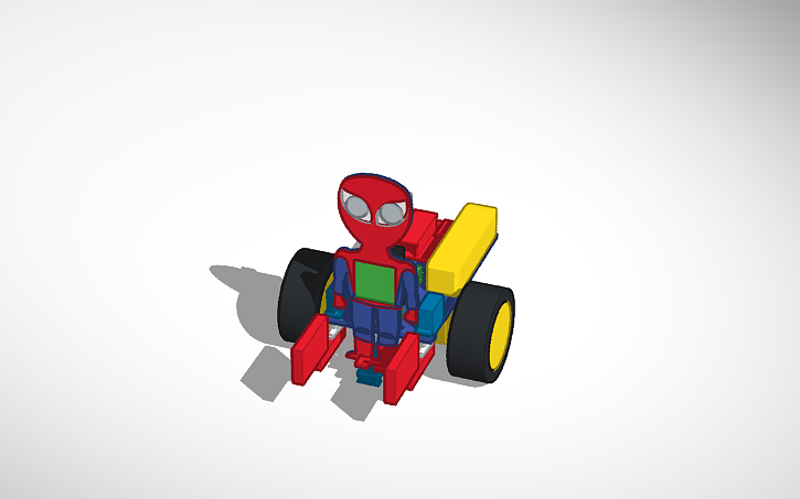 3D design DYOR DIY SpiderBot Nano Bt Laser Cutting Assembly | Tinkercad