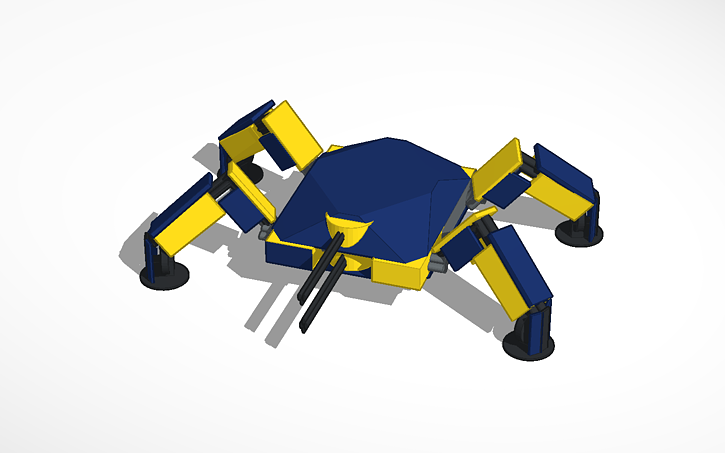 3D design spider tank | Tinkercad