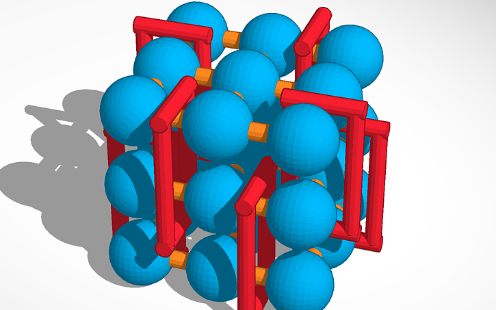3D design cube design - Tinkercad