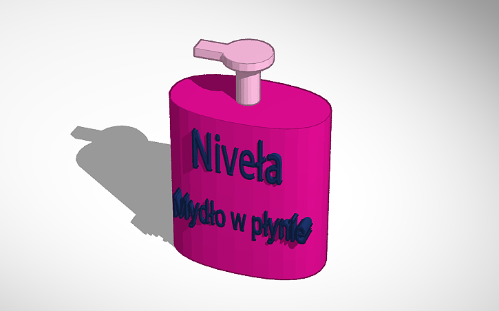 3D design Liquid Soap - Tinkercad
