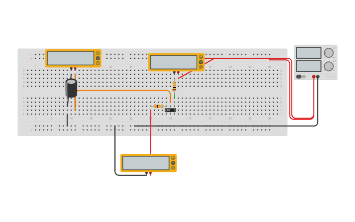Circuit design Examen diagnostico - Tinkercad