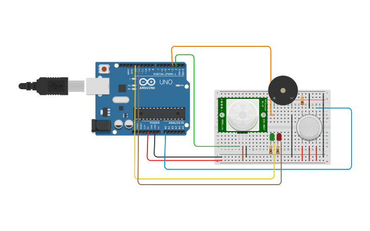 Circuit Design S09buzzers And Sensors Tinkercad