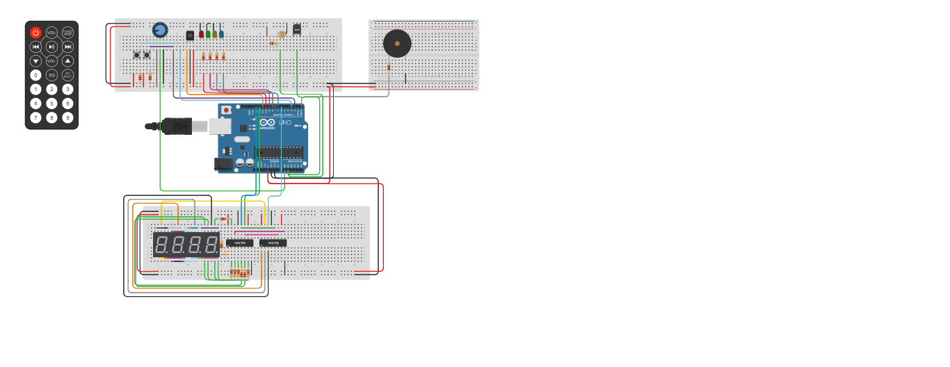 Circuit design Rich Shield - Tinkercad