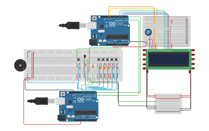 Circuit design click boom - Tinkercad