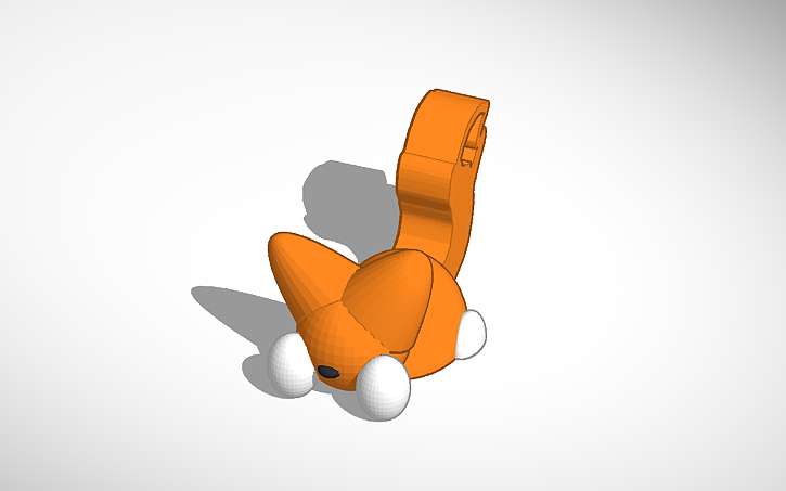 3D design Fox - Tinkercad