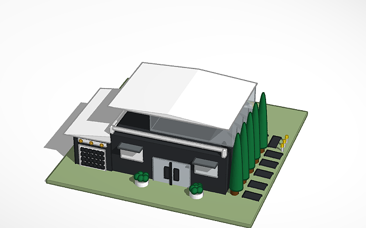 3D design Simple House - Huynh - Tinkercad