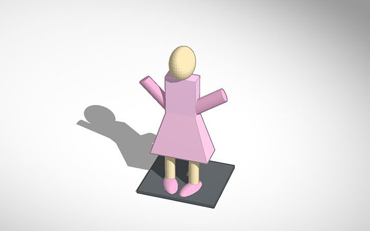3D design Dance Figure | Tinkercad