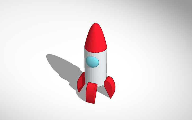 3D design RocketShip | Tinkercad