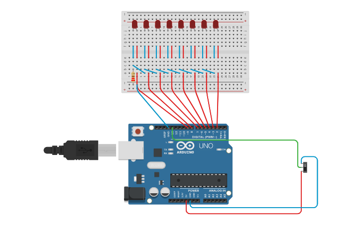 Circuit Design Arduinouno Aufgabe 2 Tinkercad