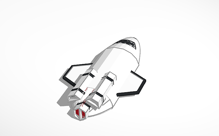 3D design Sci-Fi Spacecraft | Tinkercad