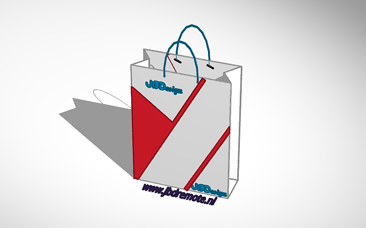 3D design Carry Bag - Tinkercad