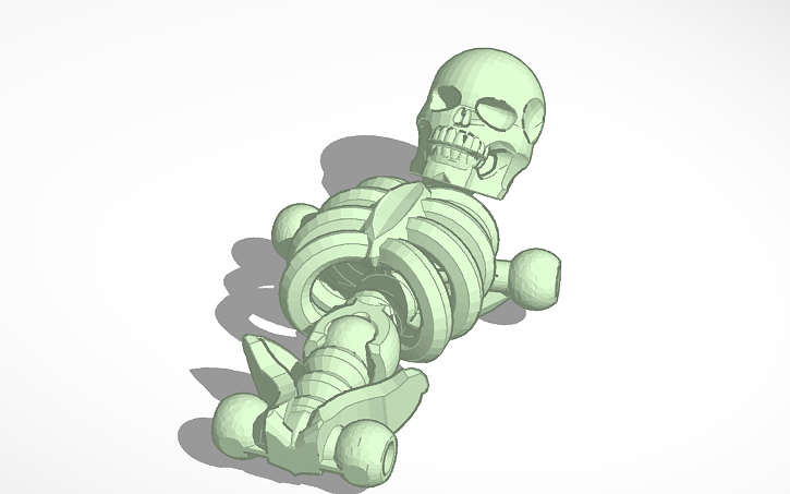 3D design Skeleton | Tinkercad