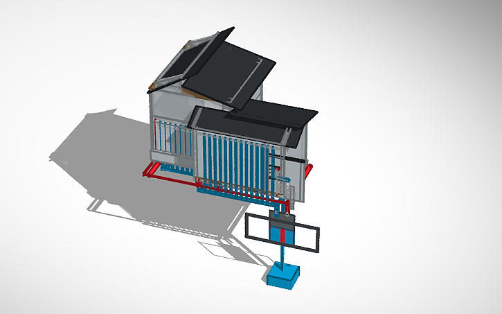 3D design dog house 360 | Tinkercad
