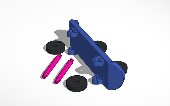 3D design Skateboard Design | Tinkercad