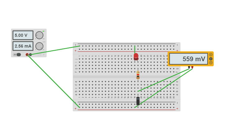 Circuit Design Ch 6 Diode Tinkercad