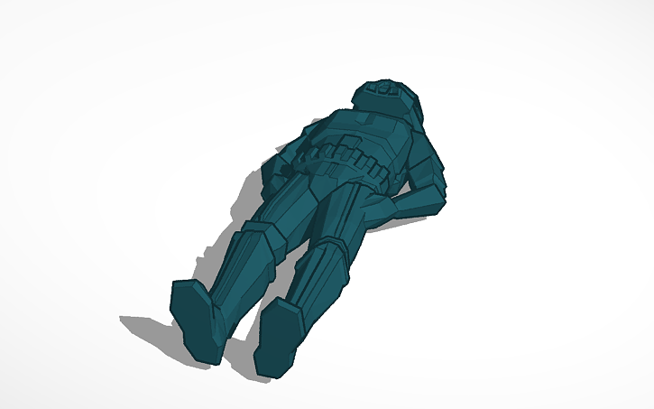 3D design Stormtrooper - Tinkercad