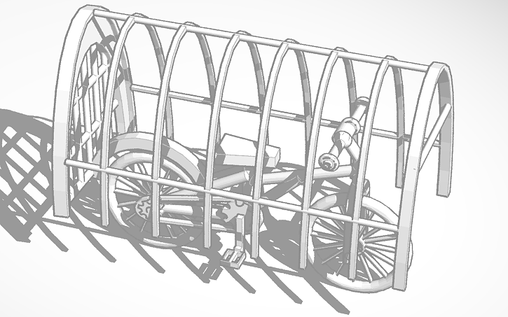 3D design Bike - Tinkercad