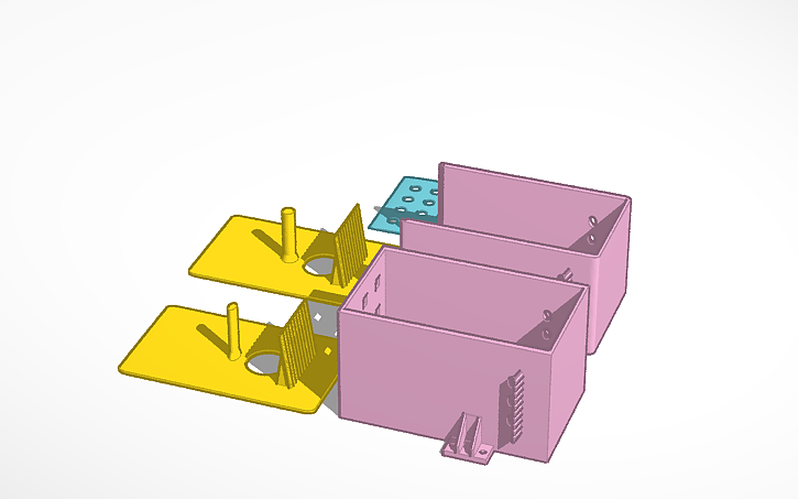 3D design bird house box | Tinkercad