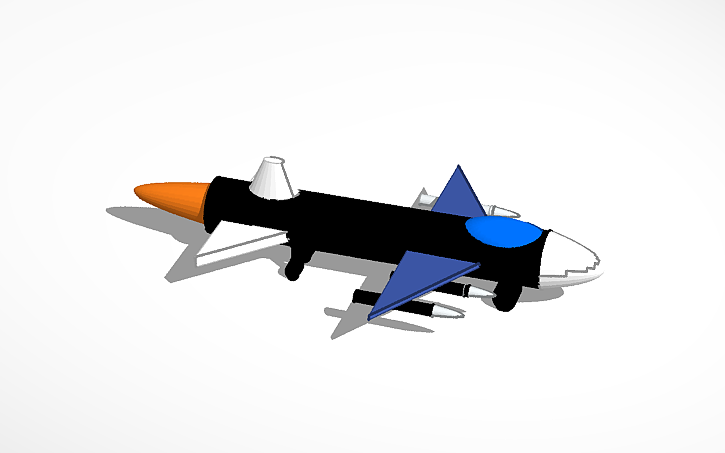 3D design jet | Tinkercad