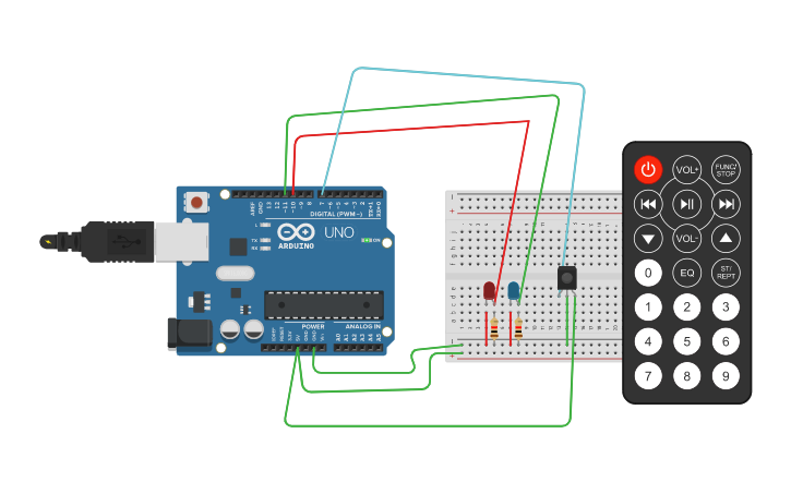 Circuit design lab 9 level 2 - Tinkercad