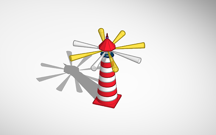 3D design ACTIVITY #6 LIGHTHOUSE - Tinkercad