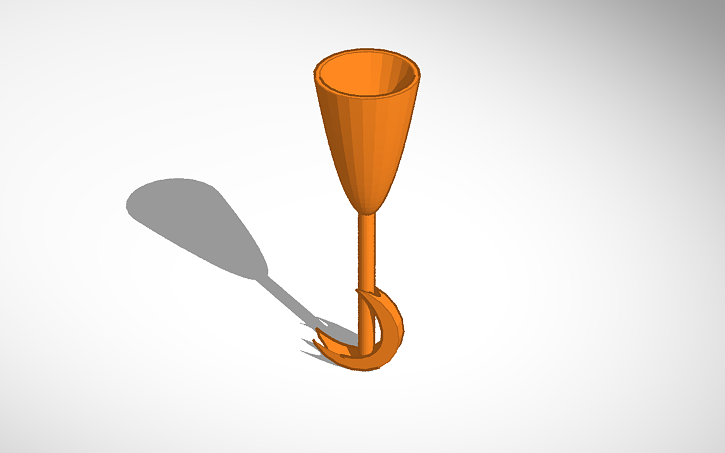 3D design Prosthetic Leg - Tinkercad