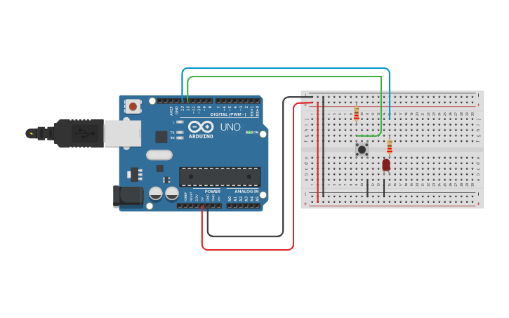 Circuit design IF/ELSE exemplo 2 - Tinkercad