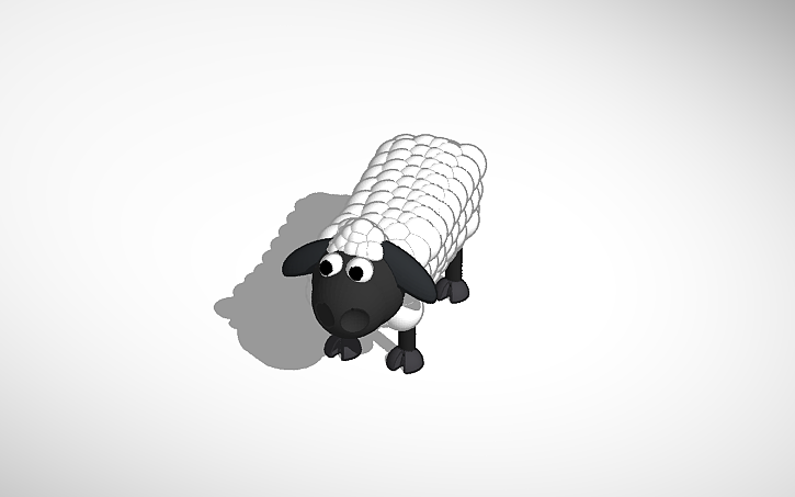 3D design Weird sheep - Tinkercad