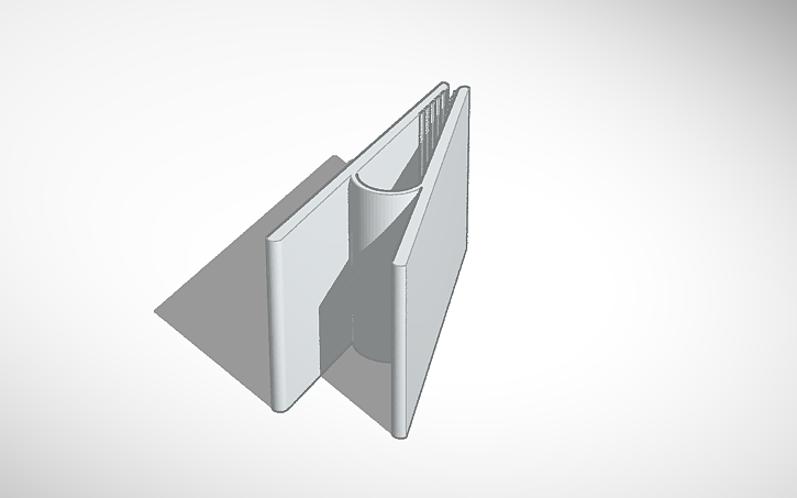 3D design Compliant Clip - Tinkercad