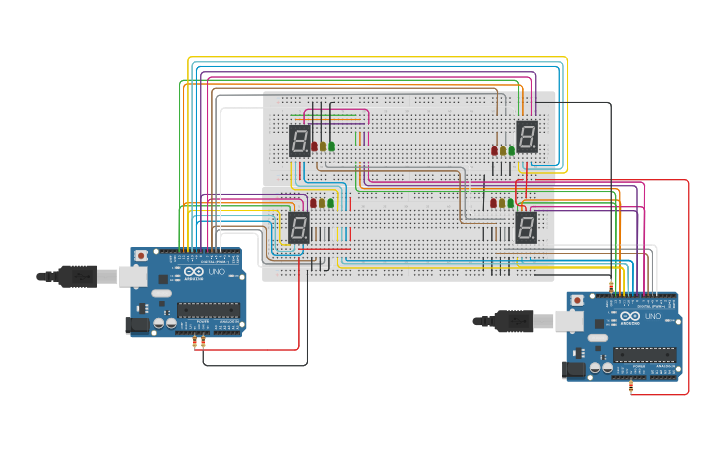 Circuit design Intersection - Tinkercad