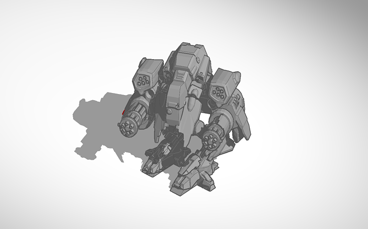 3D design Abyss, Inc. Mech Suit | Tinkercad