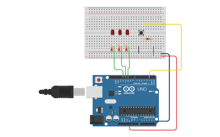 Circuit design Practical 8 - Tinkercad