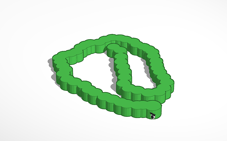 3D design Wierd Snake/Worm | Tinkercad