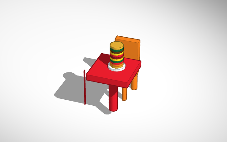 3D design Chair | Tinkercad