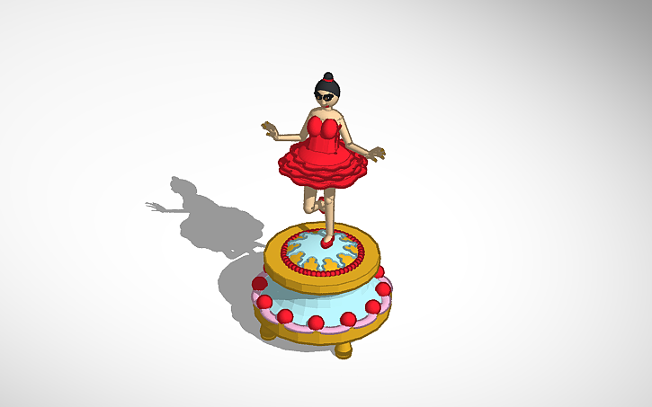 3D design Music box - Tinkercad