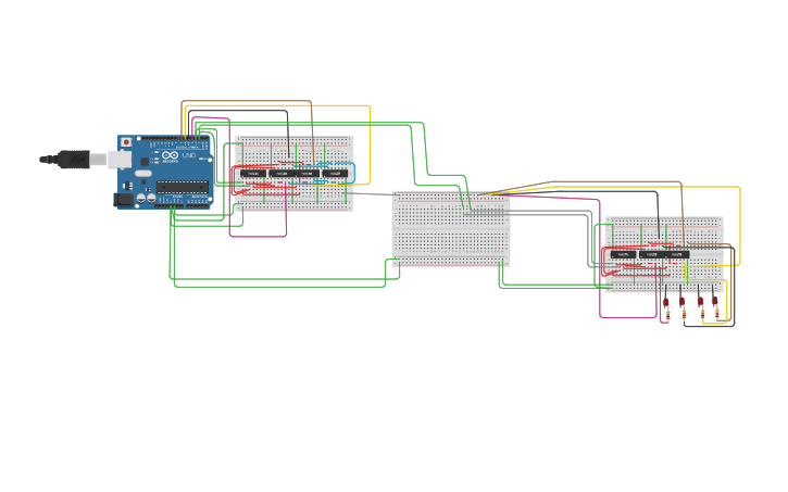 Circuit design lab3 partc | Tinkercad
