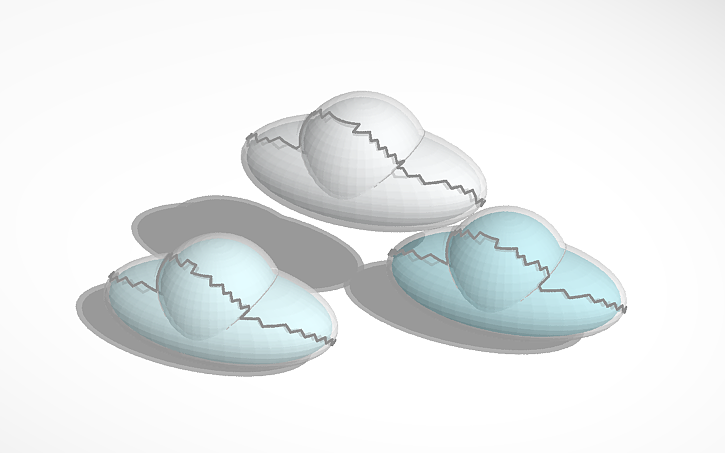 3D design Clouds! - Tinkercad