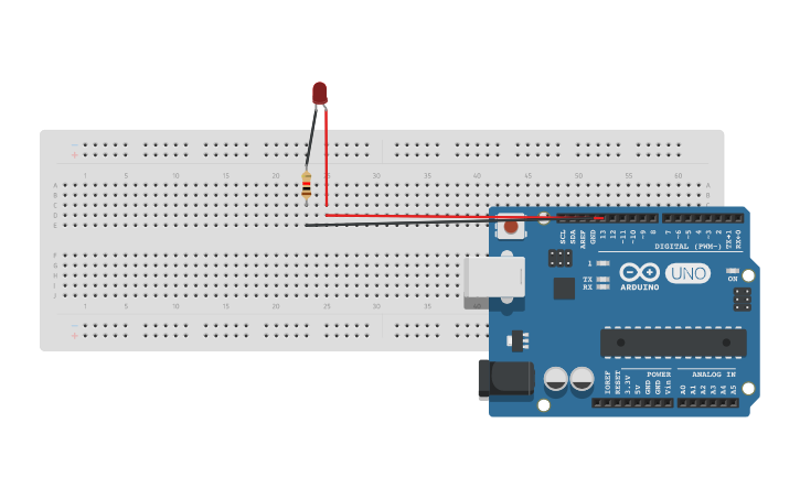 Circuit design Prova serial monitor - Tinkercad