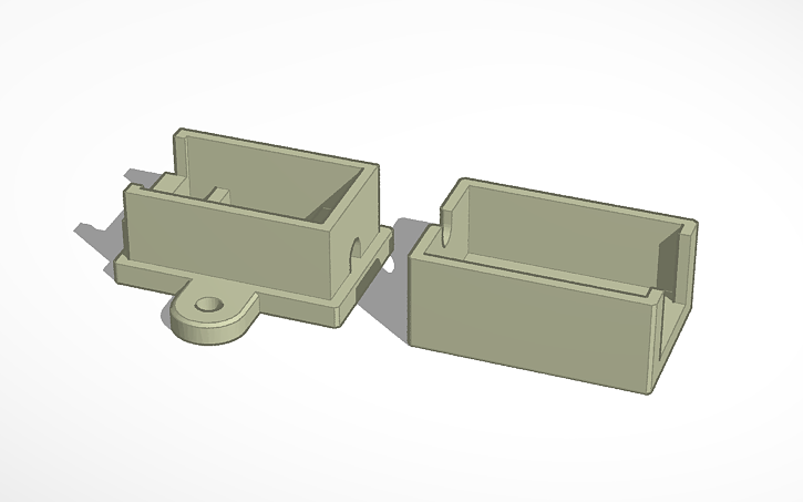 3D design usb case - Tinkercad