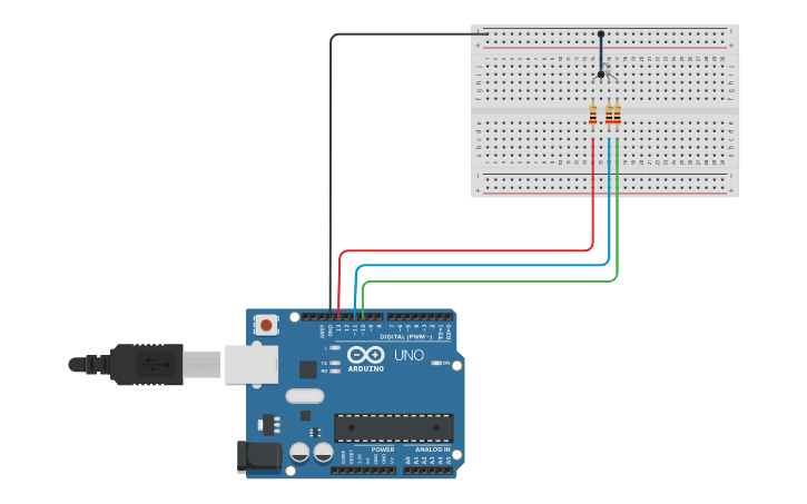 Circuit design 2R_17_RGB | Tinkercad