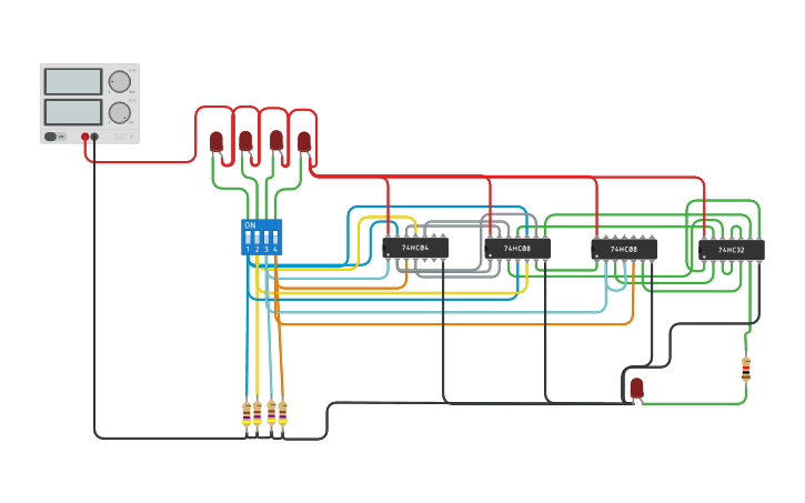 Circuit design EXAMEN T3. - Tinkercad