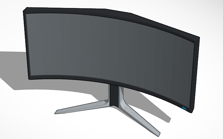 3d Design Monitor Tinkercad