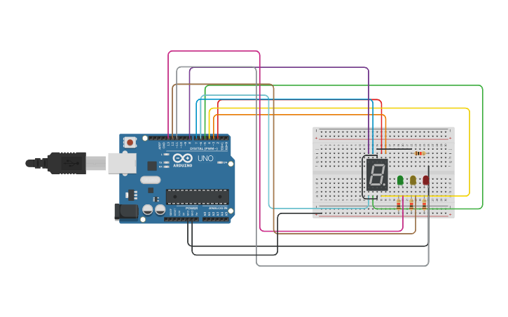 Circuit Design Pt2 Robotics Group 4 Tinkercad
