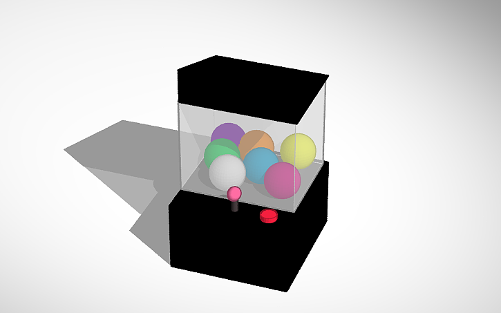 3d Design Claw Machine Michelle Wang Tinkercad