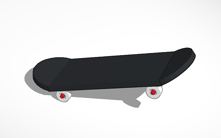 3D design skate board - Tinkercad