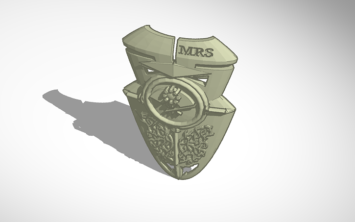 3d Design Shield Tinkercad