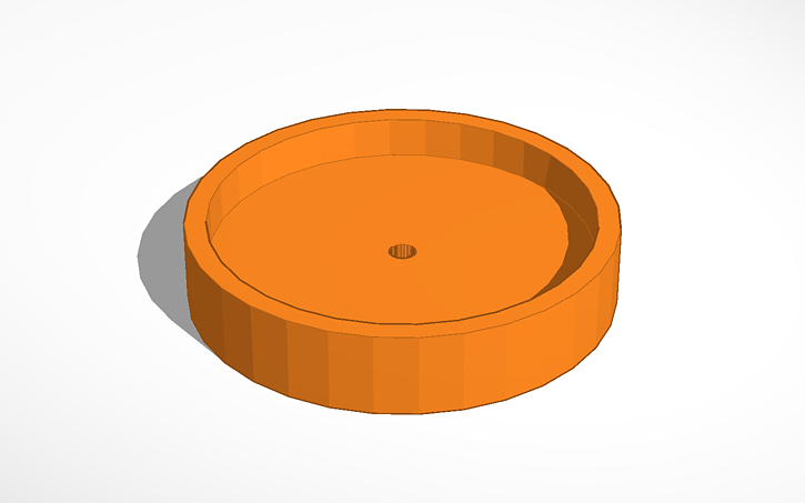3D design servo rotating platform (platform) - Tinkercad